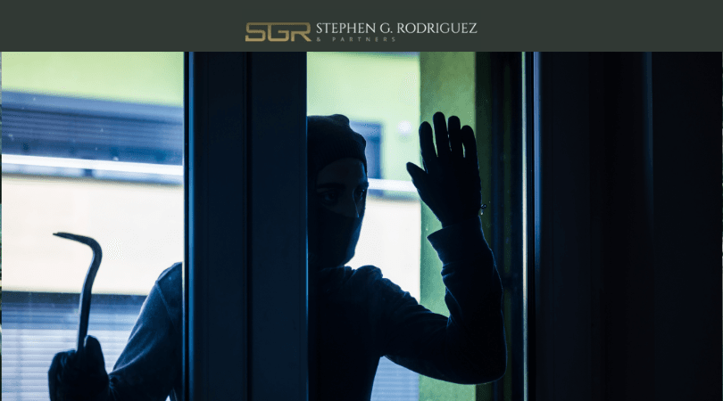 What is Burglary? | Stephen G. Rodriguez & Partners